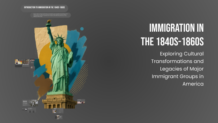 Immigration in the 1840s-1860s by Thomas John on Prezi