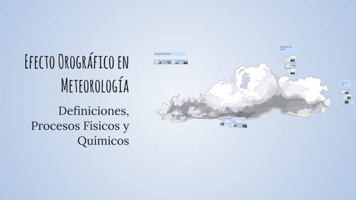 Efecto Orográfico en Meteorología by Josue Guerrero salinas on Prezi