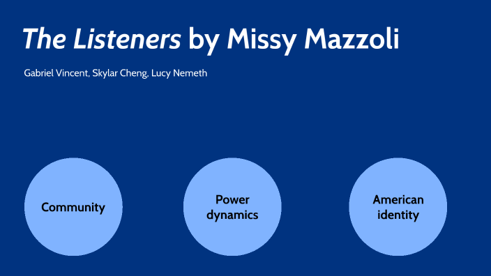 Mazzoli Presentation by lucy nemeth on Prezi