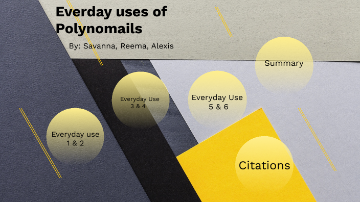 Everyday uses of Polynomials by Savanna Stapleton on Prezi