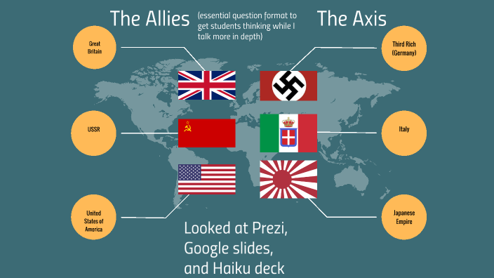 WW2 Allies and Axis by Laine Kinion on Prezi