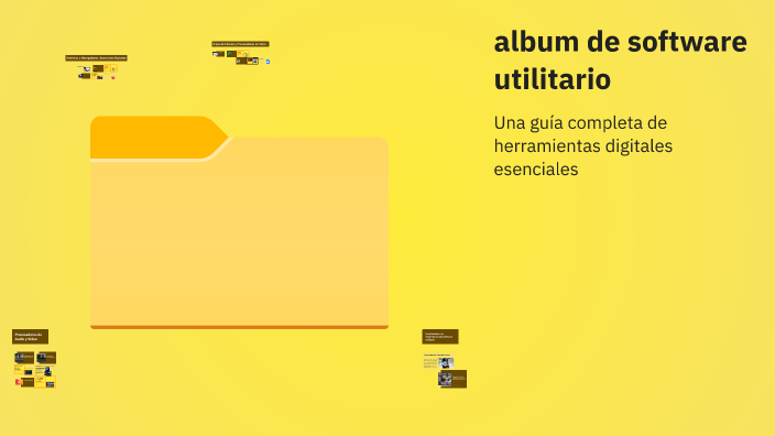 Crea un álbum de software utilitario by Luis Hernandez on Prezi