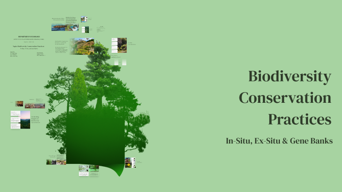 Biodiversity Conservation Practices by Cindy on Prezi