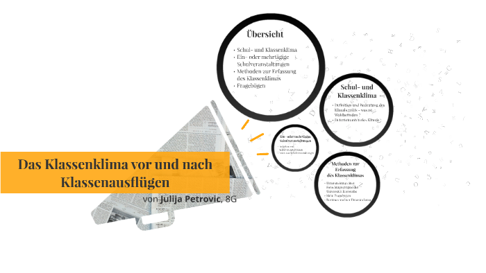 Das Klassenklima vor und nach Klassenausflügen by Julija Petrovic