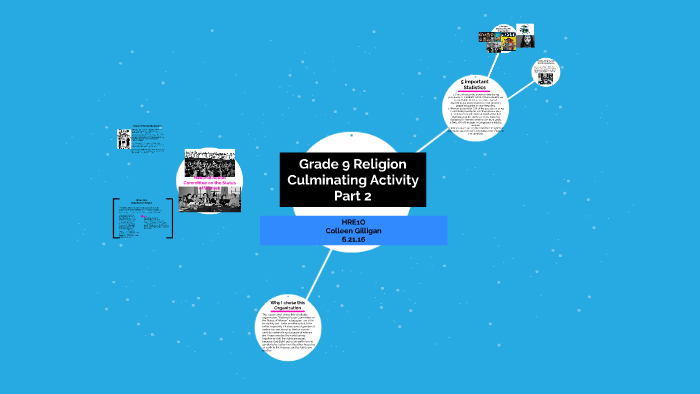 Grade 9 Religion Culminating Activity -part 2 by Colleen Gilligan on Prezi