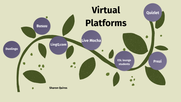 Virtual platforms presentation by Sharon Quirós Juárez on Prezi