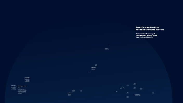 Transforming GenAI: A Roadmap to Future Success by Shubham Lathkar on Prezi
