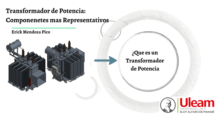 Transformador de Potencia: Componentes mas Representativos by ERICK ...