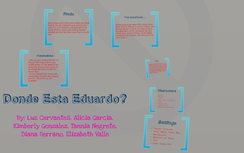 Donde Esta Eduardo? by luz cervantes on Prezi