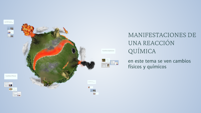 MANIFESTACIONES DE UNA REACCIÓN QUÍMICA by julieta salgado chavarría on ...