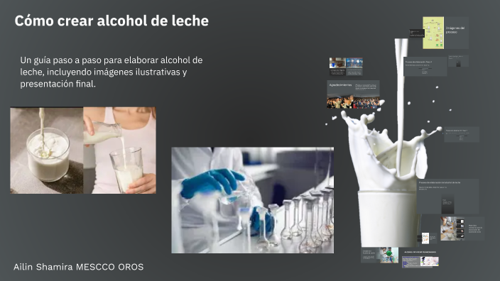 Cómo crear alcohol de leche by Ailin Shamira MESCCO on Prezi