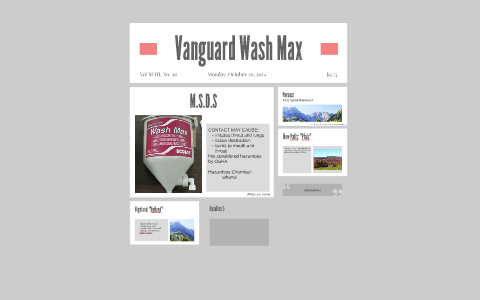 Vanguard Wash Max by alexia schaible on Prezi