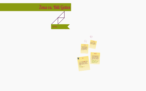Zeus vs. Bill Gates by Abby Durst on Prezi