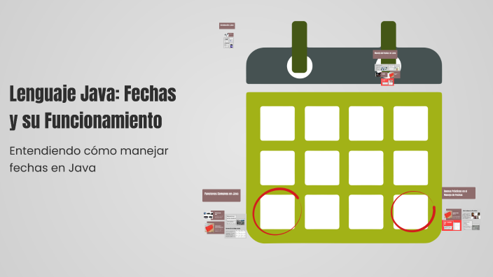Lenguaje Java: Fechas y su Funcionamiento by Alan Casco on Prezi