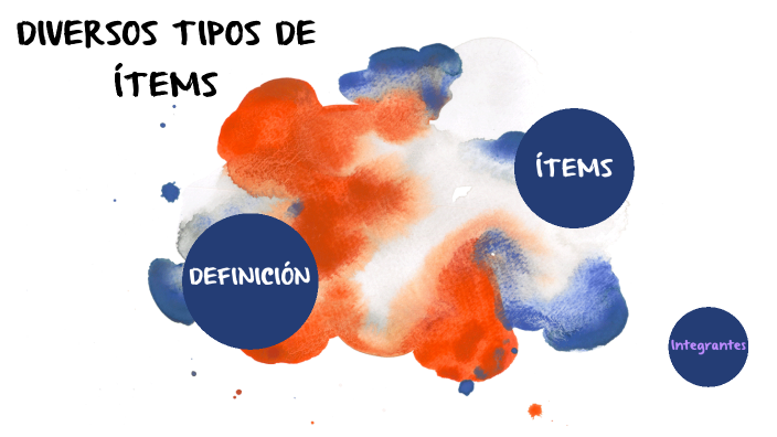 Diversos tipos de Ítems by Milagros Lucero on Prezi