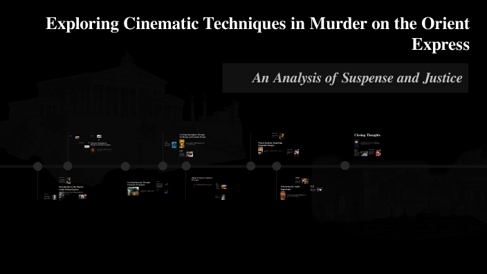 Exploring Cinematic Techniques in Murder on the Orient Express by Brooklyn Phothisomphane on Prezi