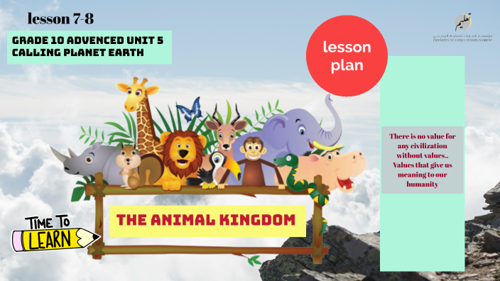 lesson 7-8 the animal kingdom by Rayan Alkhaaldi on Prezi