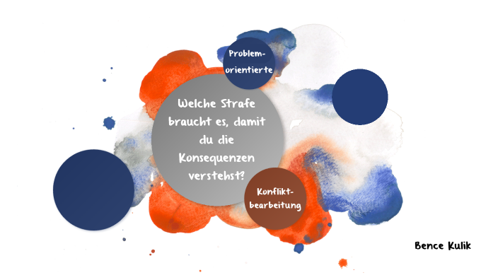 Welche Strafe braucht es, damit du die Konsequenzen verstehst? - Ein ...