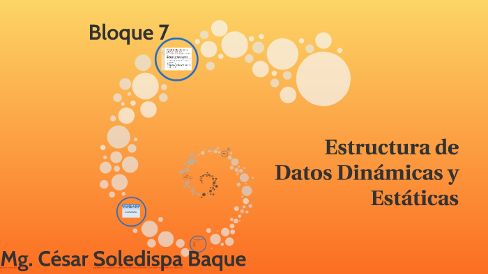 Estructura de Datos Dinamicas y Estaticas by Cesar soledispa on Prezi