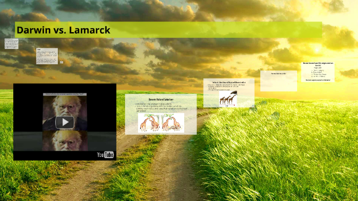 Darwin vs. Lamarck by Erica Thompson on Prezi