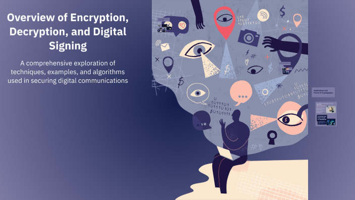 Overview of Encryption, Decryption, and Digital Signing by Kirthana on ...