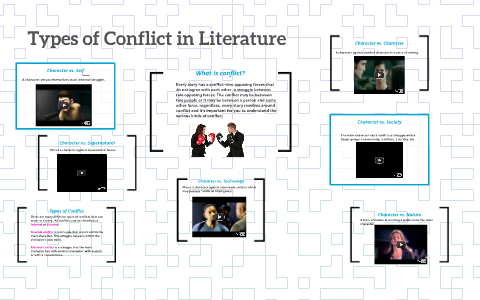 Types of Conflict in Literature by megan cornell on Prezi