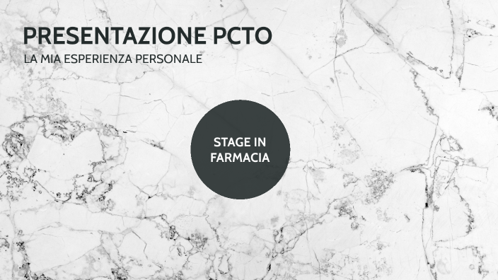 PRESENTAZIONE PCTO by Chiara Sandri on Prezi