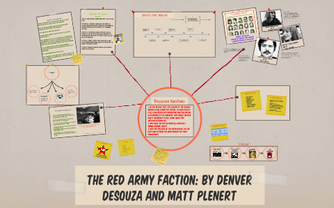 Rote Armee Fraktion/The Red Army Faction by Matt Plenert on Prezi