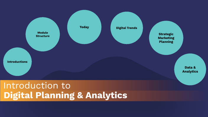 Introduction to Digital Planning & Analytics - Week 1 by Narinder Singh ...