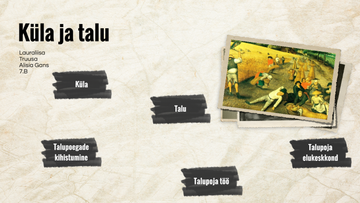 Küla ja talu - Laura ja Alisia by Alisia G on Prezi