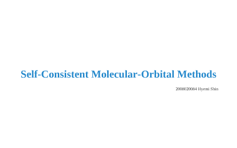 Self-Consistent Molecular-Orbital Methods: Use of Gaussian Expensions ...