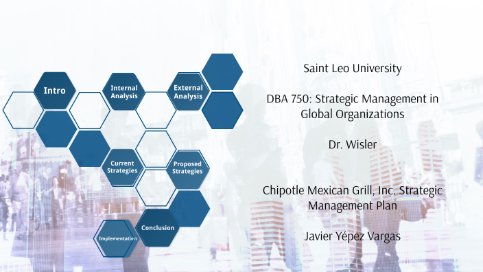 Chipotle's Strategic Management Plan by Javier Yepez Vargas on Prezi