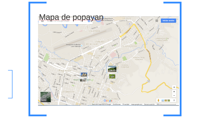 Mapa de popayan by Maria Fernandez on Prezi