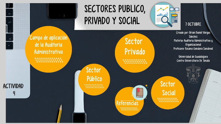 Actividad de clase 4 Sectores Publico, Privado y Social by BRIAN DANIEL ...