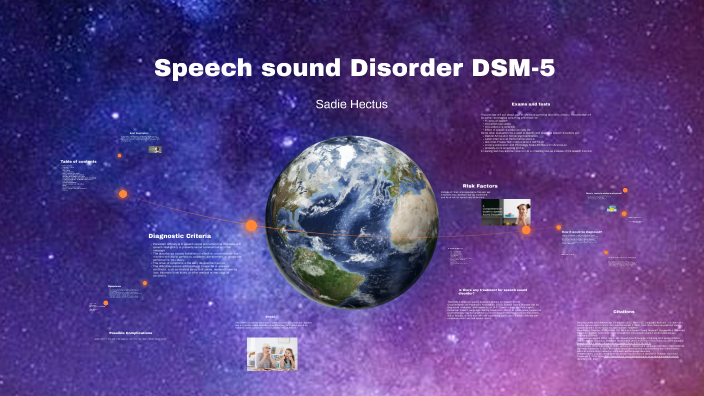 Speech sound Disorder DSM-5 by Sadie Hectus on Prezi