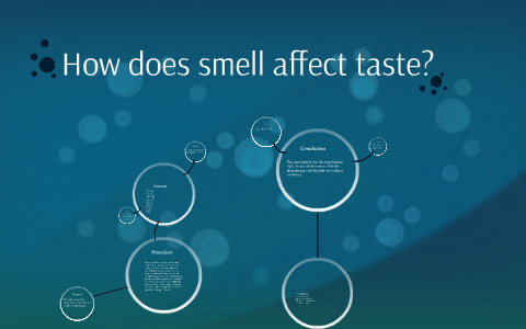 How does smell affect taste? by Savanna Smith on Prezi