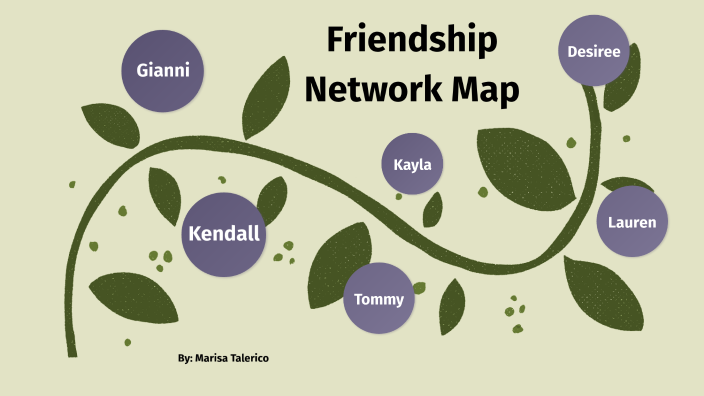 Friendship Map by Marisa Talerico on Prezi