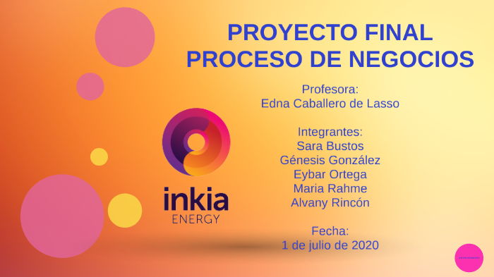 INKIA ENERGY by Genesis Naomi Gonzalez De Leon on Prezi