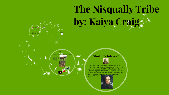 The Nisqually Tribe by Kaiya Craig on Prezi