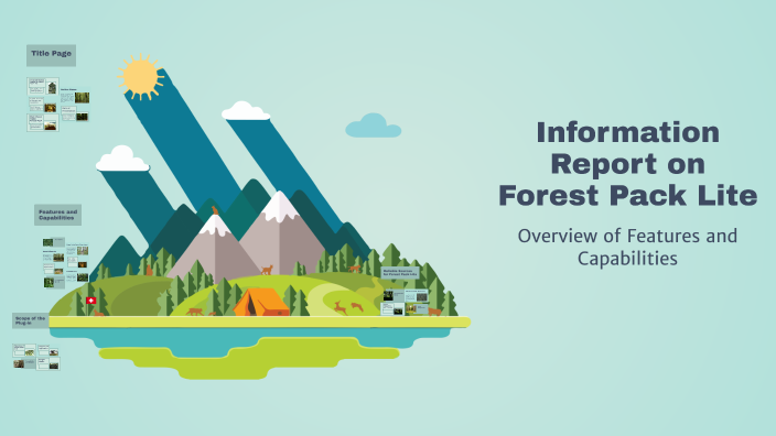 Information Report on Forest Pack Lite by Шамиль / on Prezi