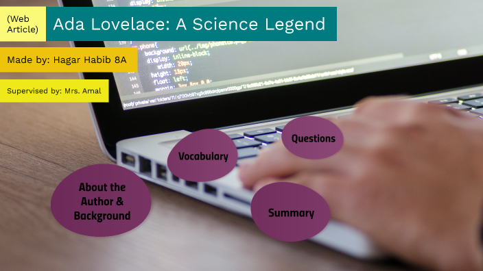 Ada Lovelace A Science Legend by hh hh on Prezi