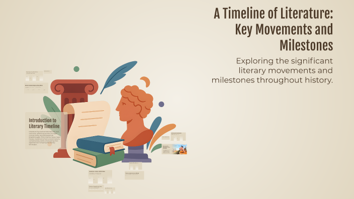 A Timeline of Literature: Key Movements and Milestones by Erika Almgren ...