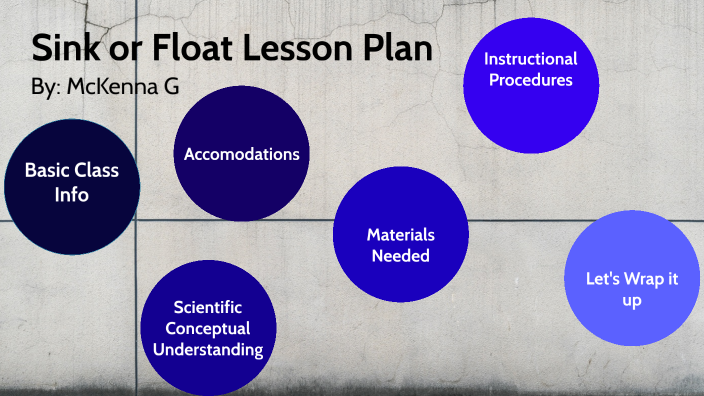 Sink or Float Lesson Plan by Mckenna Gonzales on Prezi