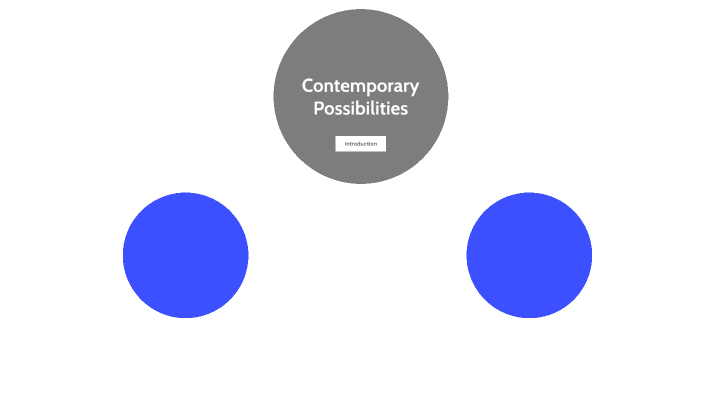 Contemporary Possibilities by Indy Callander on Prezi