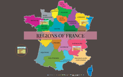 Regions of France by Dailey Koga