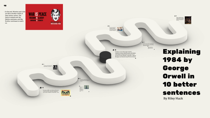 Explaining 1984 by George Orwell in 10 better sentences by RILEY HUCK ...
