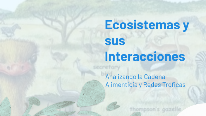 Ecosistemas y sus Interacciones by luz campos on Prezi