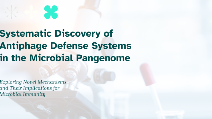 Systematic Discovery of Antiphage Defense Systems in the Microbial ...