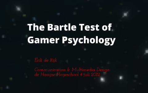 Bartle's player types by erik de rijk on Prezi