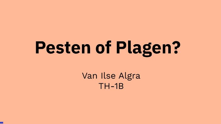 Pesten of plagen by Ilse Algra on Prezi